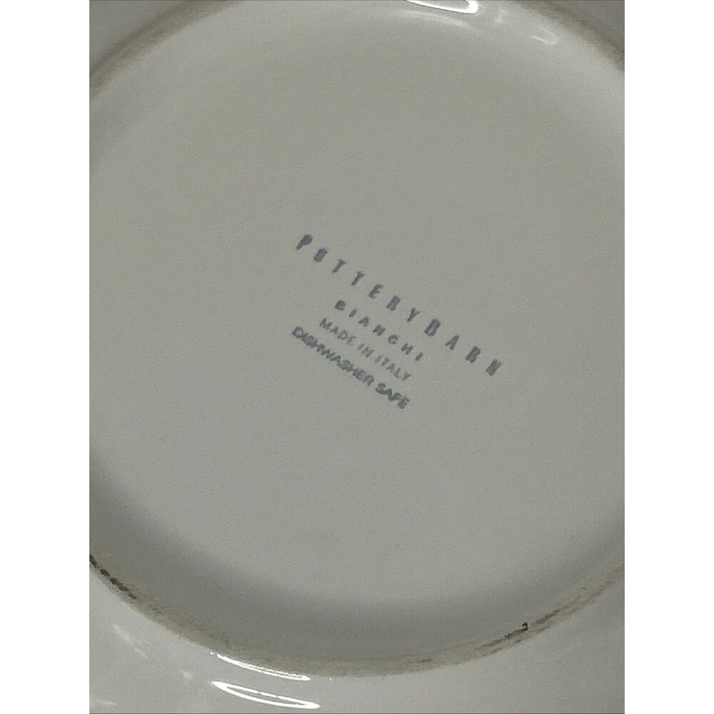 Pottery Barn | Dining | Pottery Barn Bianchi Dish Shallow Pasta Bowl ...
